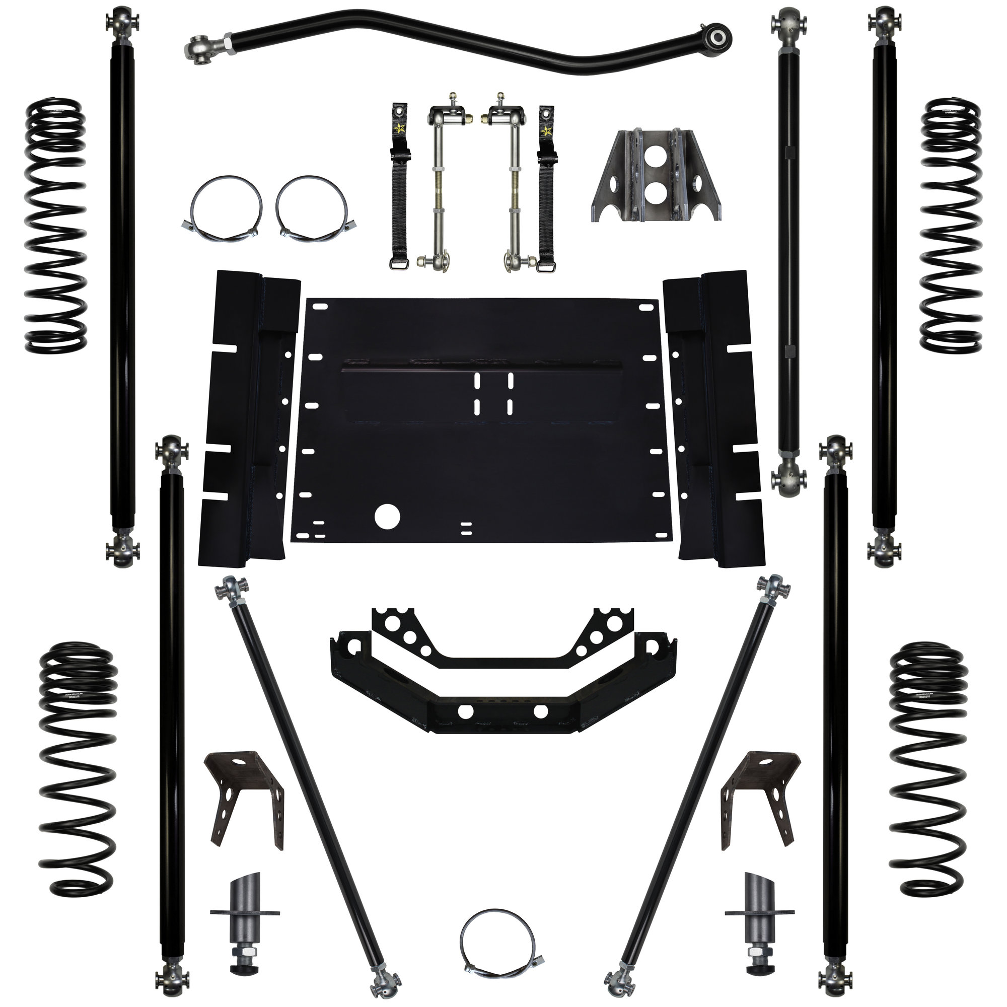 Rock Krawler 2.0 Off Road Pro with 4" Stretch for 04-06 Jeep Wrangler ...
